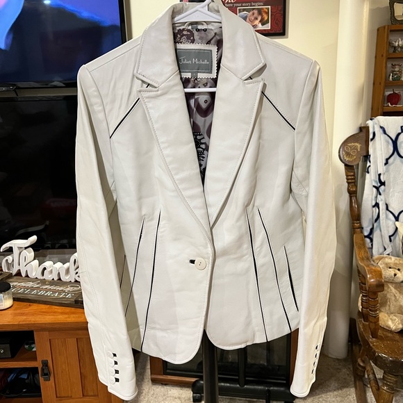 juliet michelle | Jackets & Coats | Juliet Michelle Leather Jacket ...